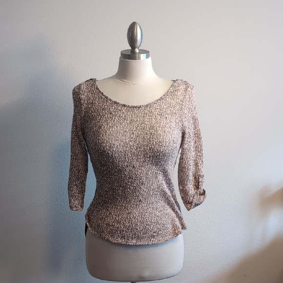 BCX | Tops | Bcx Womens Patterned Top Black And White | Poshmark